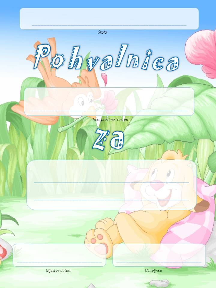 Zlatna djeca: Pohvalnice na kraju nastavne godine