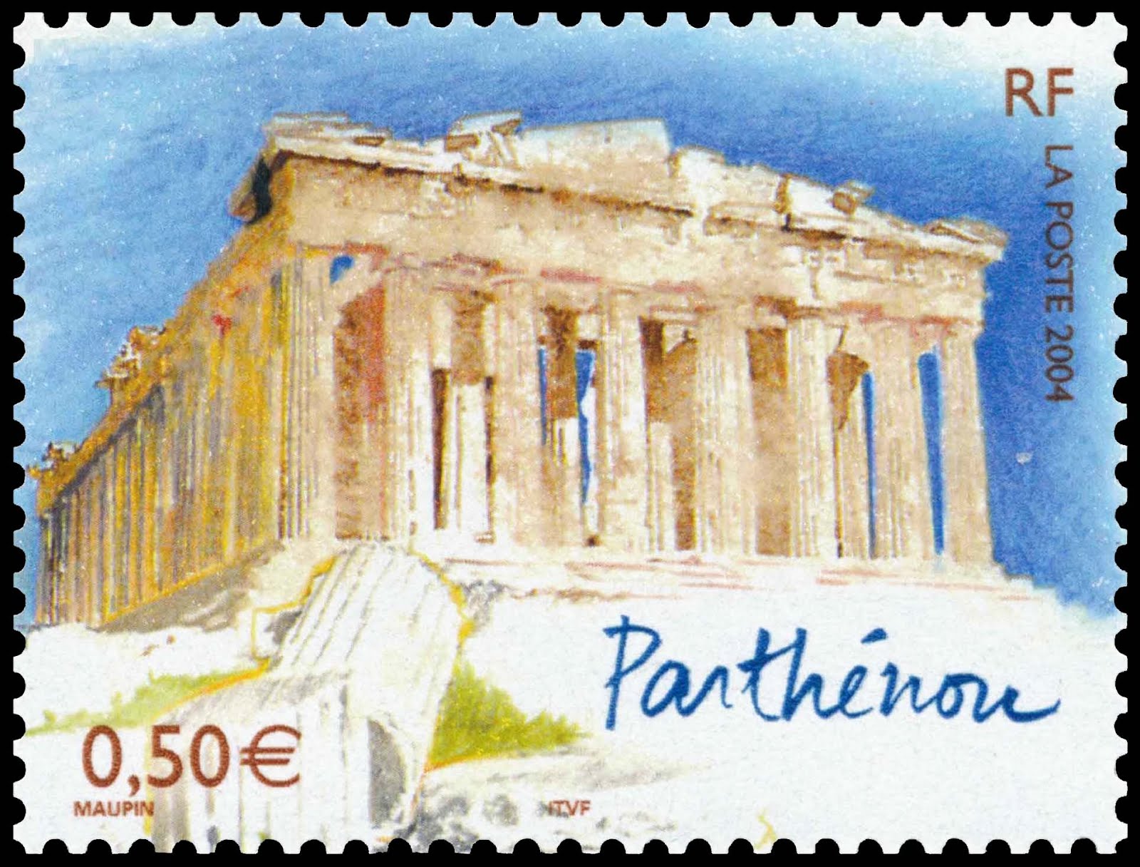 Ελληνικά Γραμματόσημα - Greek Stamps: 3. Ακρόπολη των Αθηνών ...
