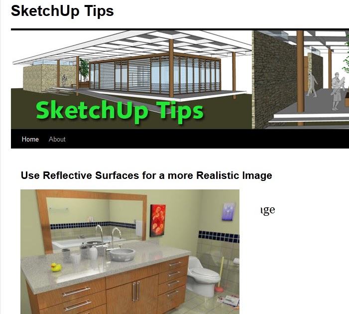 SketchUp rendering tips and tutorials for architects and designers ...