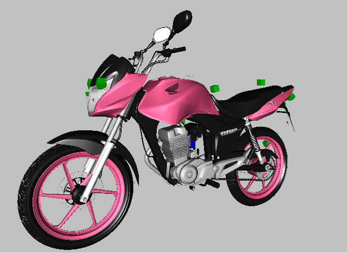 GTA SA | CG MIX 150 ROSA - ...::: LJR3DMODS