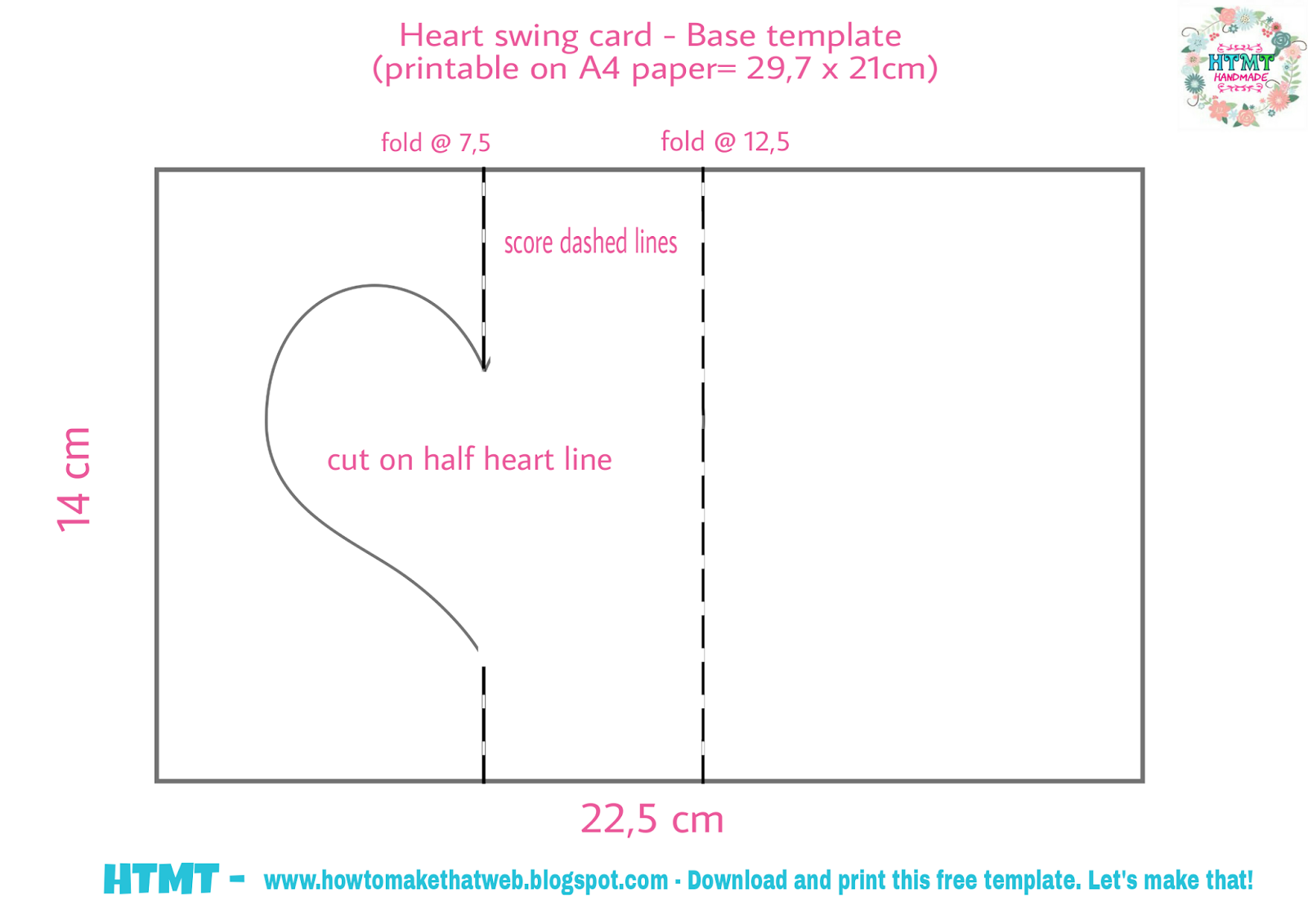 How To Make That: Heart swing card