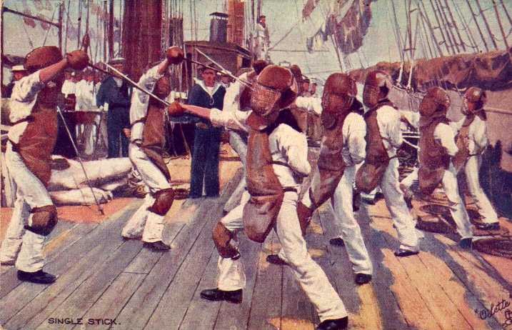Victorian Fencing Society: Singlestick Part 2 – Saber, Roosevelt and Canes