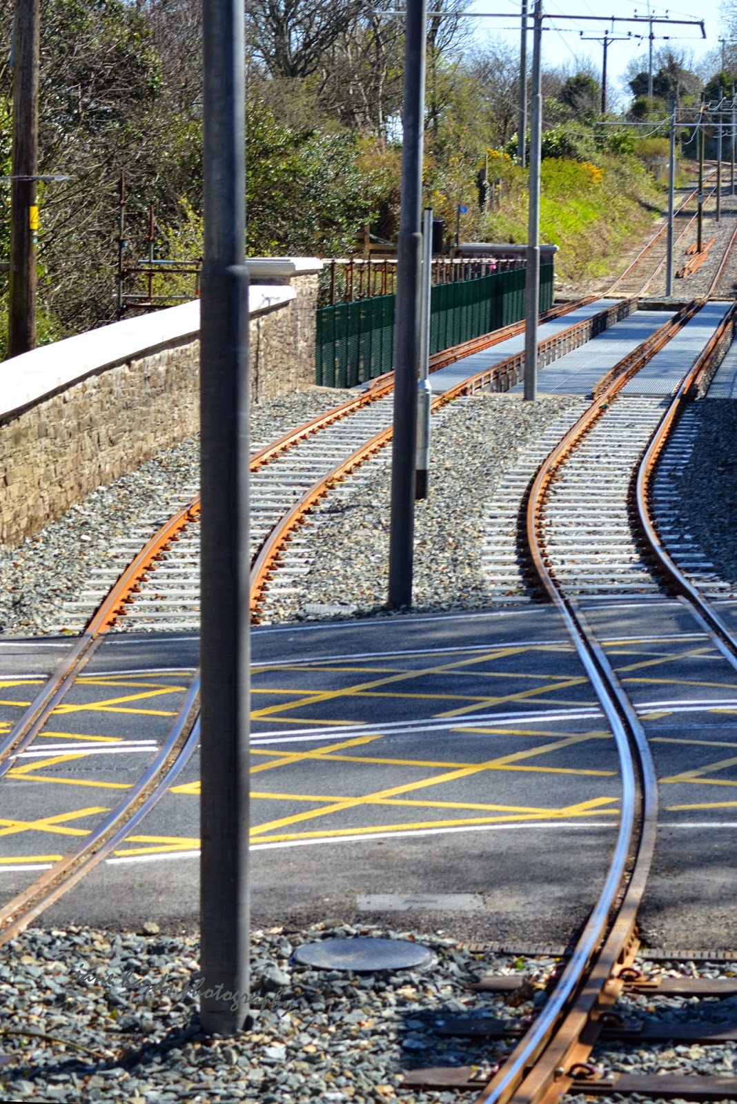 Ramsey Daily Photo : Open, the new tram tracks