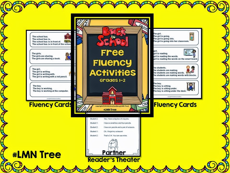 LMN Tree: Building Fluency: Tips, Strategies, Activities, and Freebies