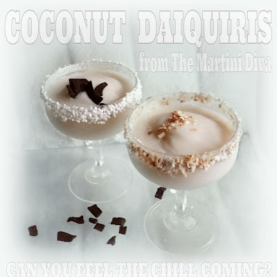 The MARTINI DIVA: COCONUT DAIQUIRI Cocktail Recipe