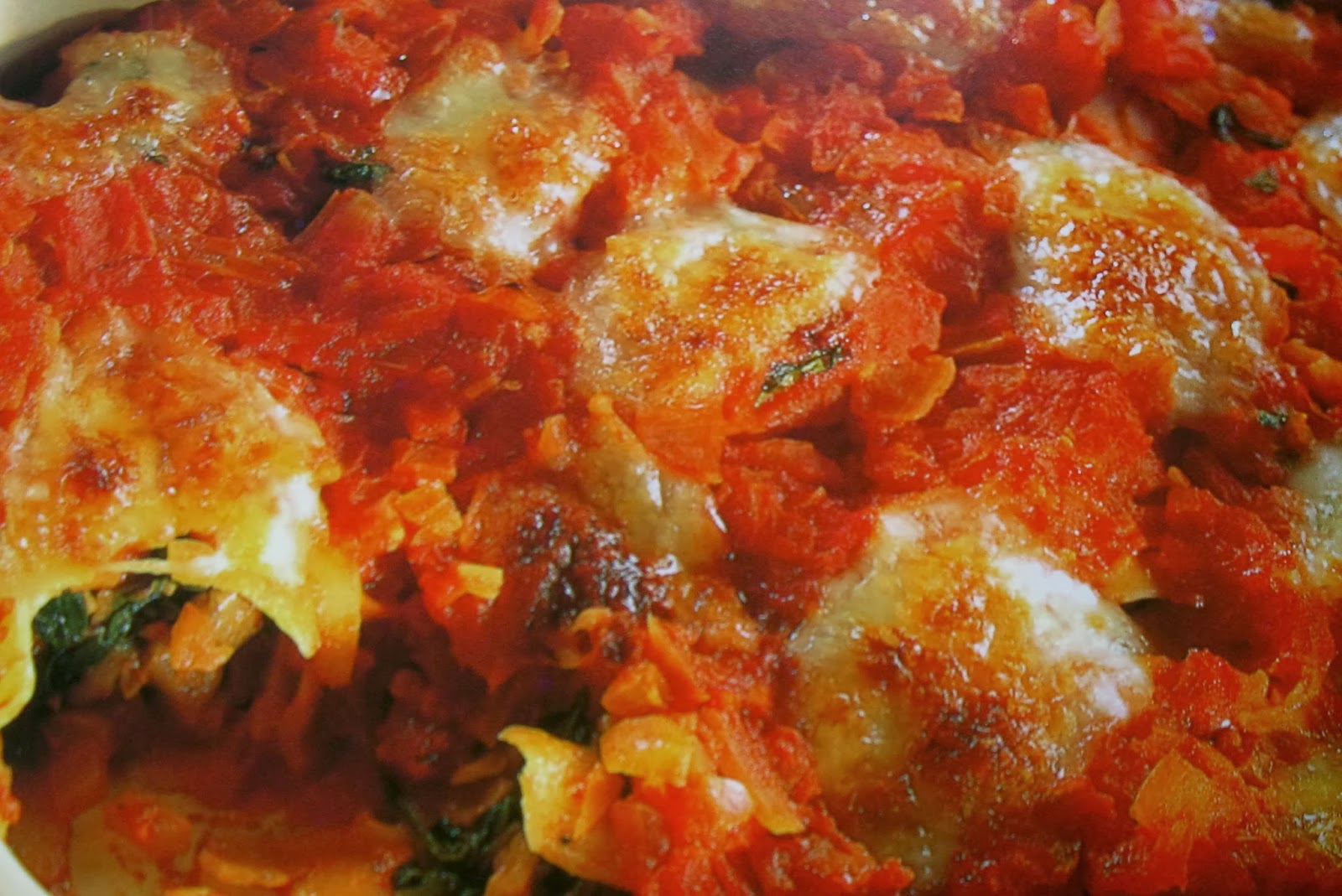 GOOD LIFE Living Well: SPINACH AND VEGETABLE CANNELLONI terrific any ...