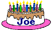 PLASTINGLISH - Visual Arts -: Happy birthday Joe!