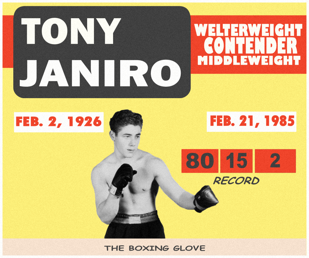 The Boxing Glove: Boxing History: Tony Janiro