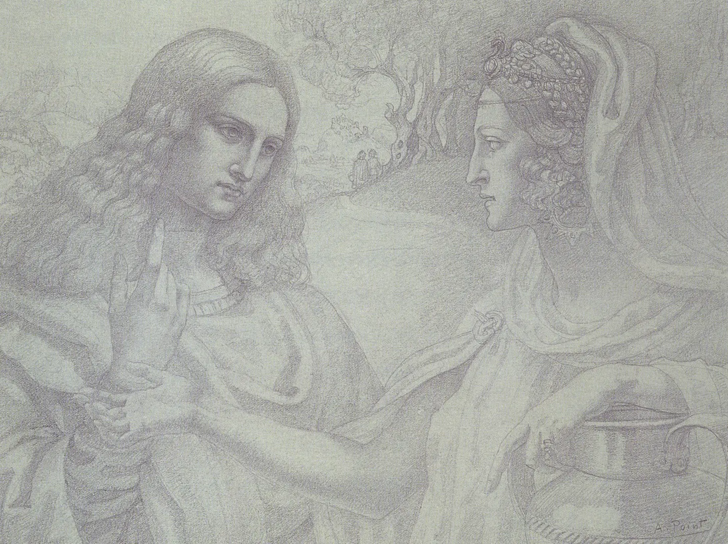 Armand Point | Symbolist painter | Drawing | Tutt'Art@ | Pittura ...