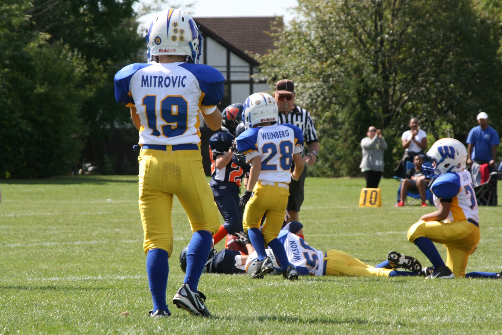 Wheaton Rams Team Black 73lbs: Wheaton Bowl vs. Warren