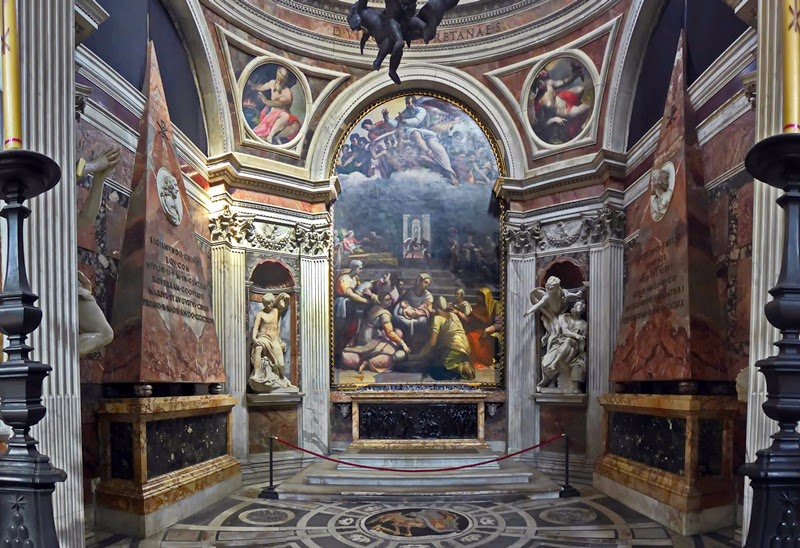 Caravaggio y Carracci en la capilla Cerasi y Rafael y Bernini en la ...