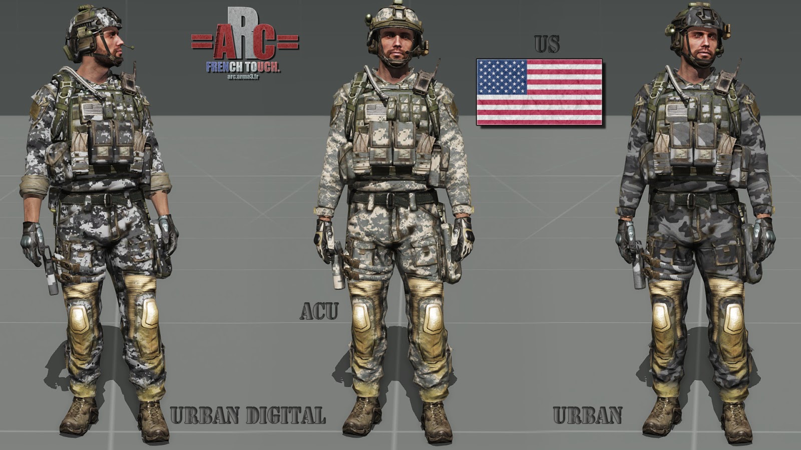 多数の西側迷彩を揃えた ARC NATO Offensive ユニット MOD が更新 | 弱者の日記^^ - Arma 3 MODとアドオン紹介