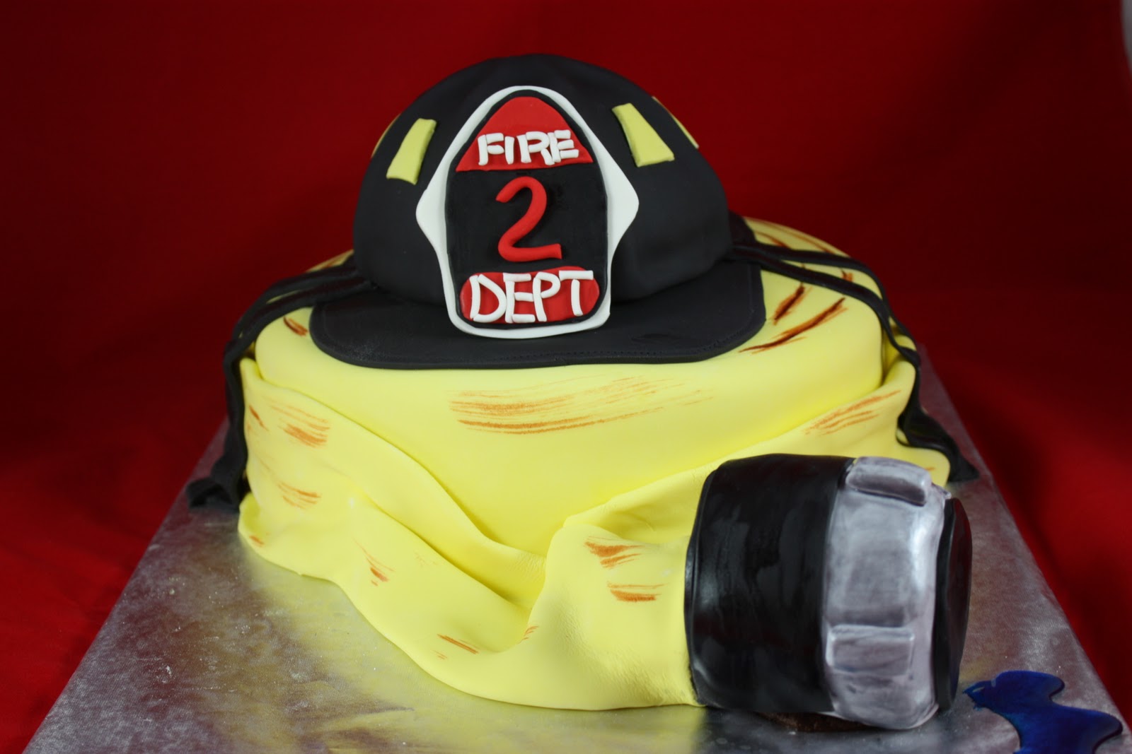 Sweet On You-Designer Cups & Cakes: Fireman Cake