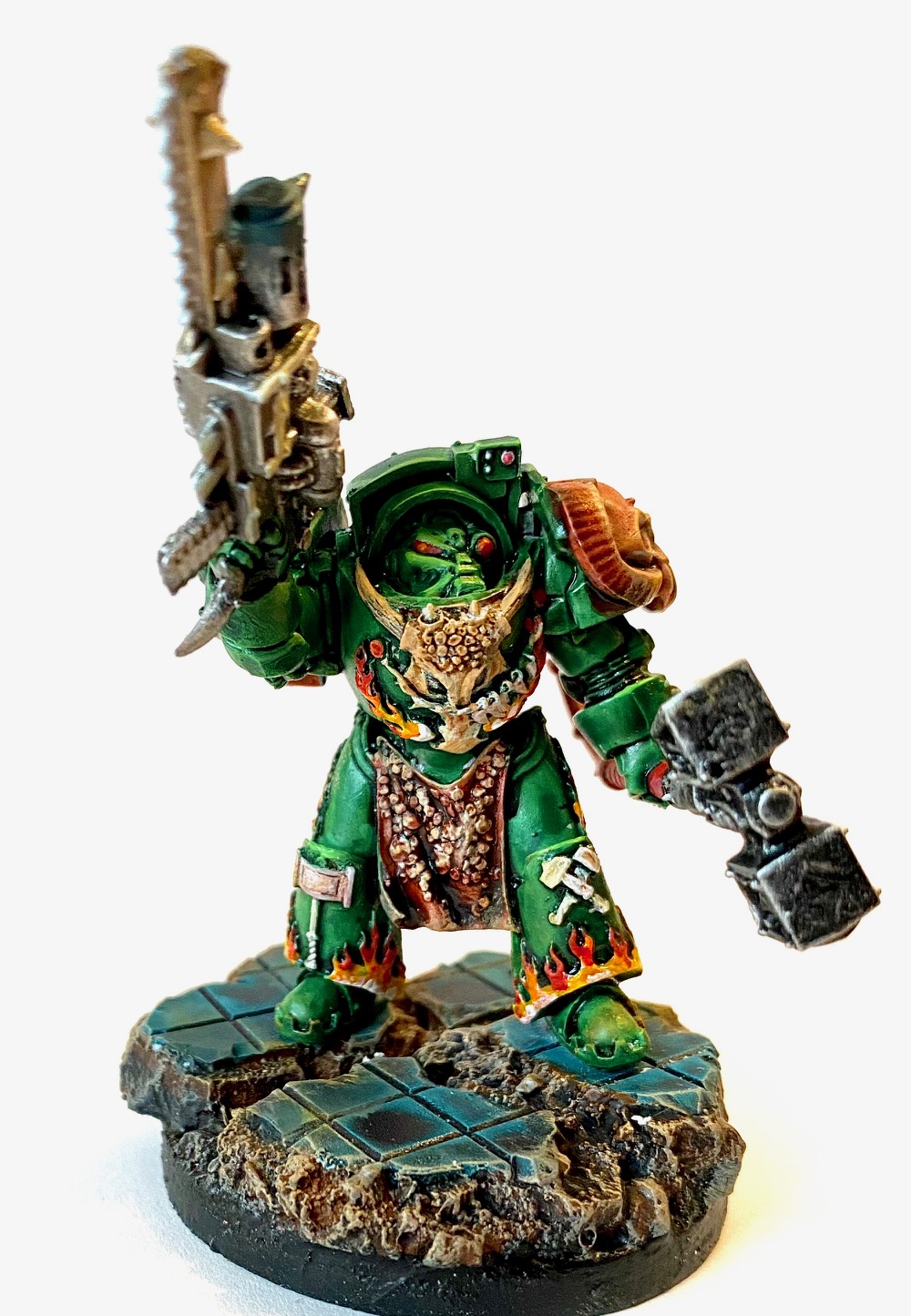 Warpstone Flux: Salamanders Legion Praetor Terminator
