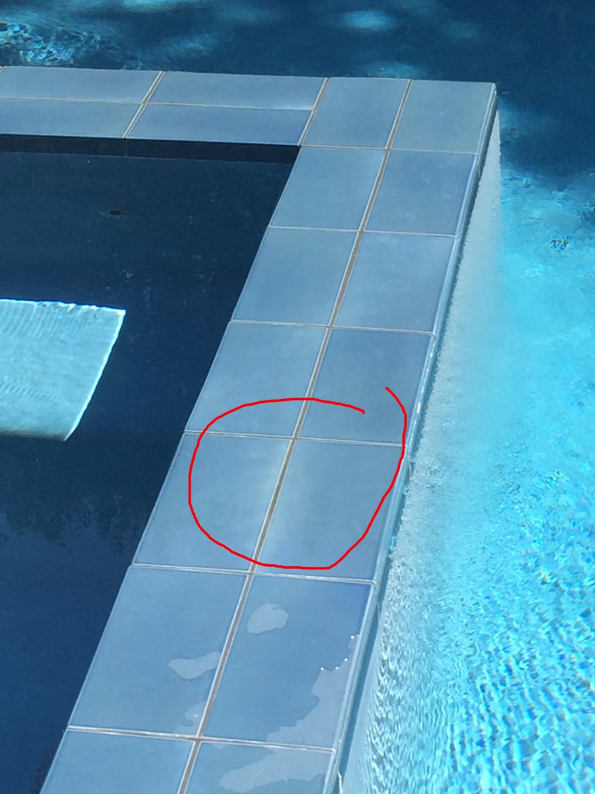 Watershapes, Water Shapes: Surface efflorescence on ceramic tiles is ...