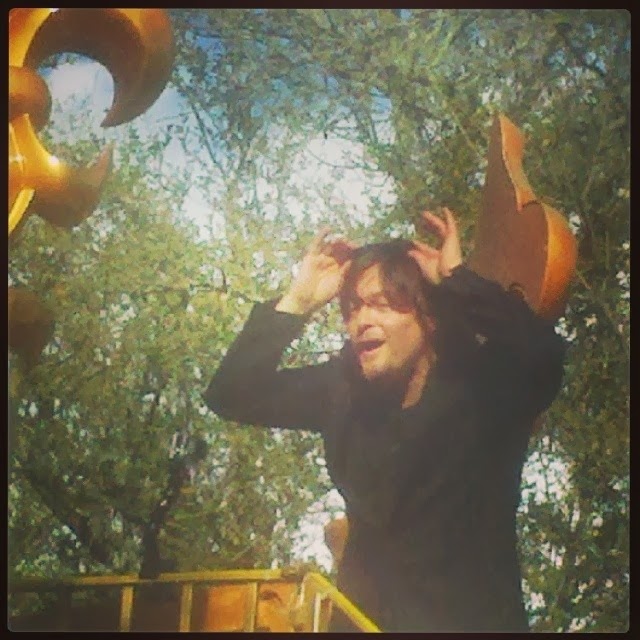The Reedus: Norman Reedus at New Orleans' Mardi Gras celebrations