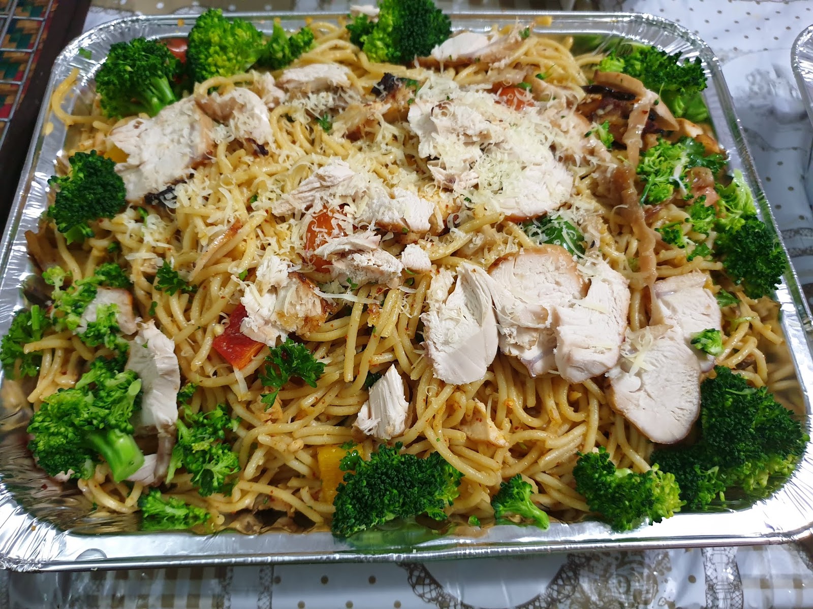 ZULFAZA LOVES COOKING: Grilled chicken olio oglio