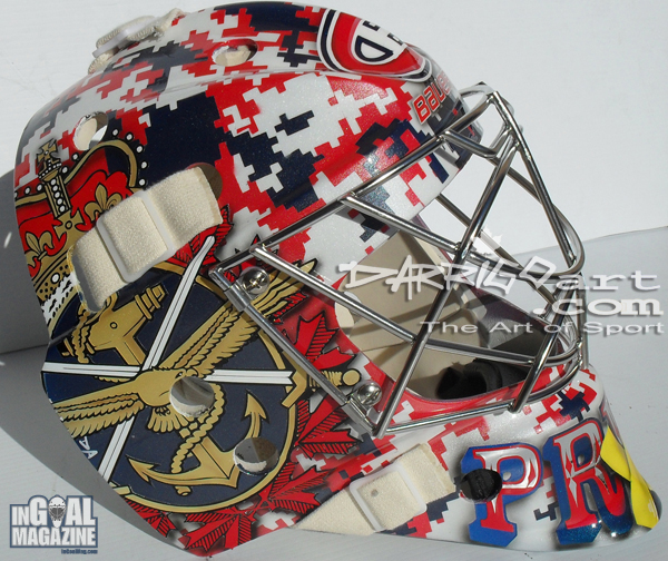 Carey Price Goalie Helmet