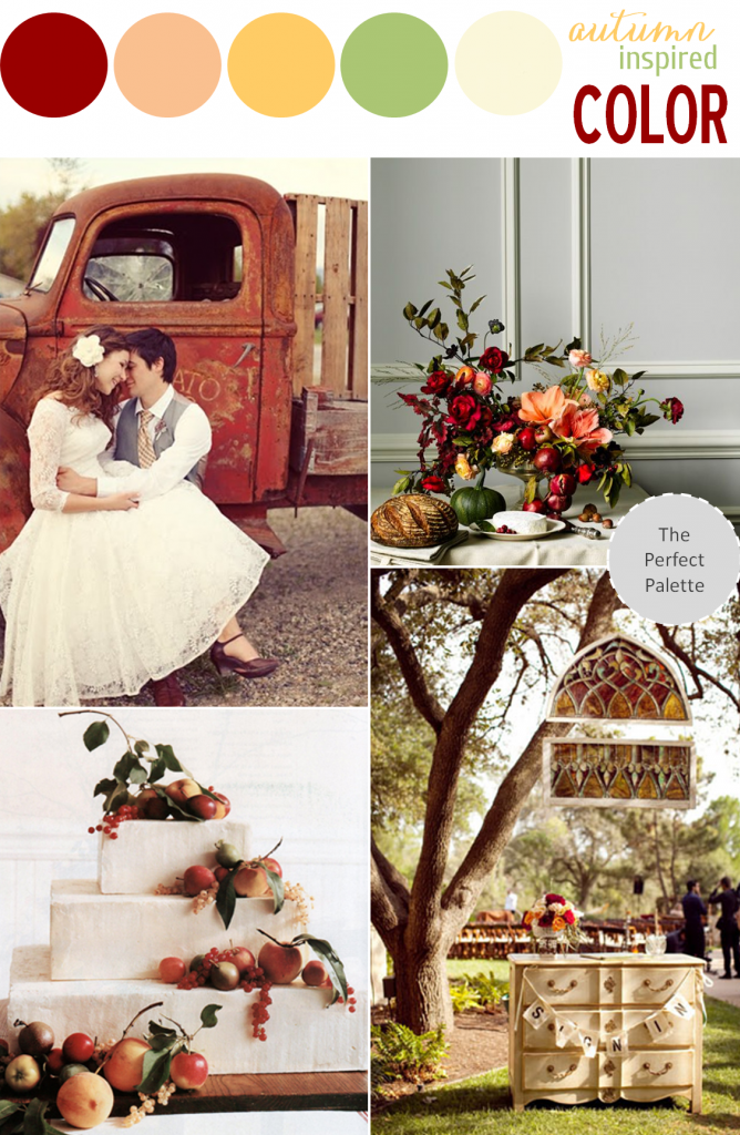 Color Story | Autumn Inspired Color | The Perfect Palette