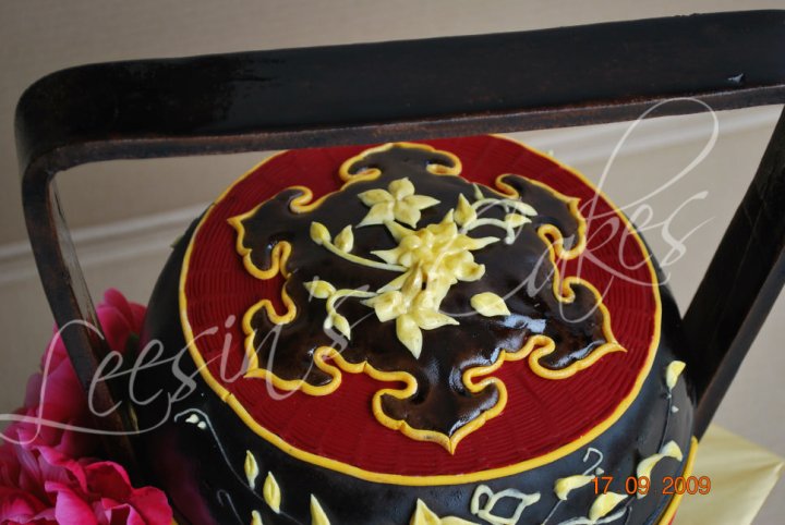 Penang Wedding Cakes by Leesin: Nyonya Basket Cake