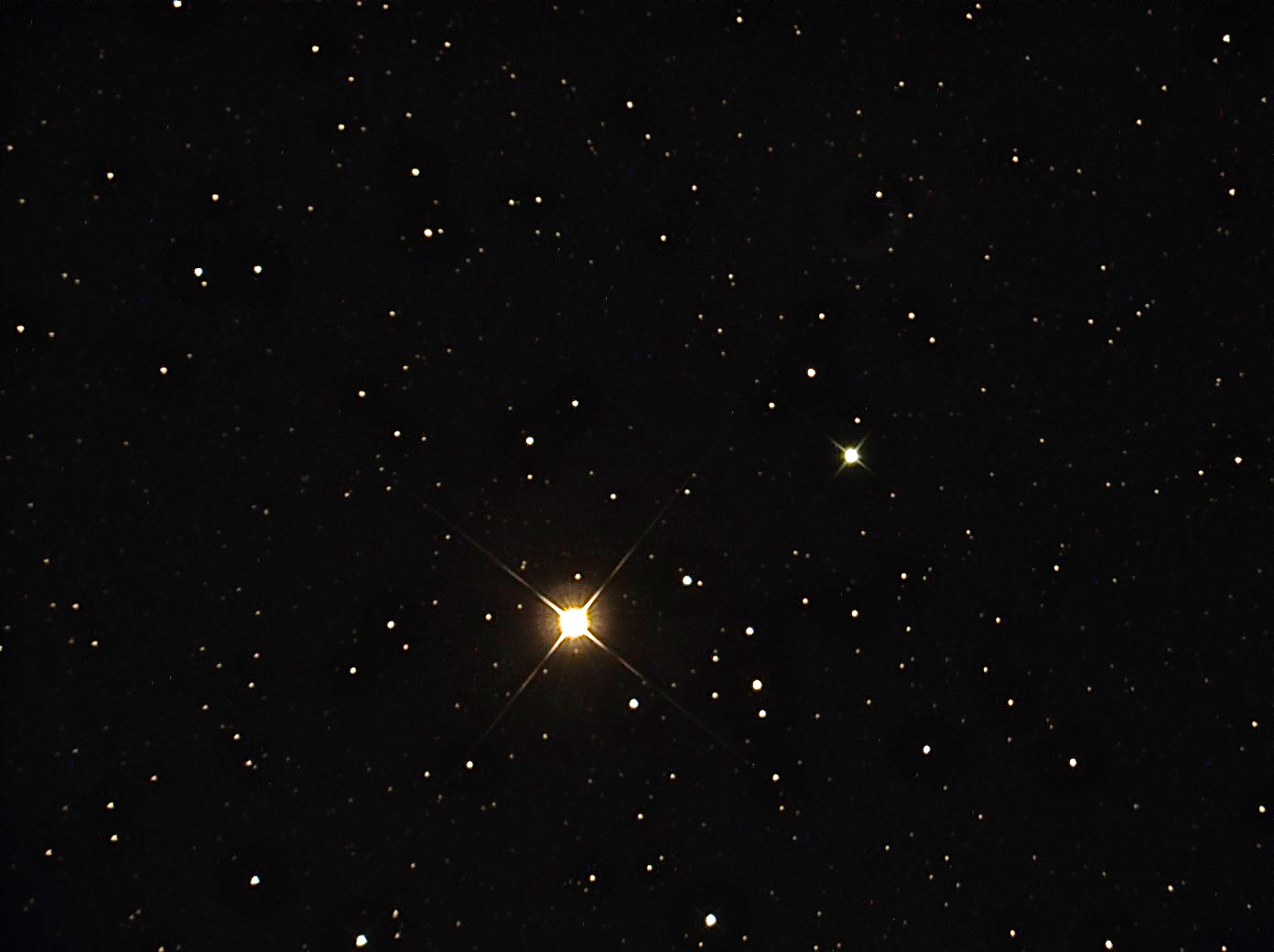 DELTA LIRAE estrella doble óptica