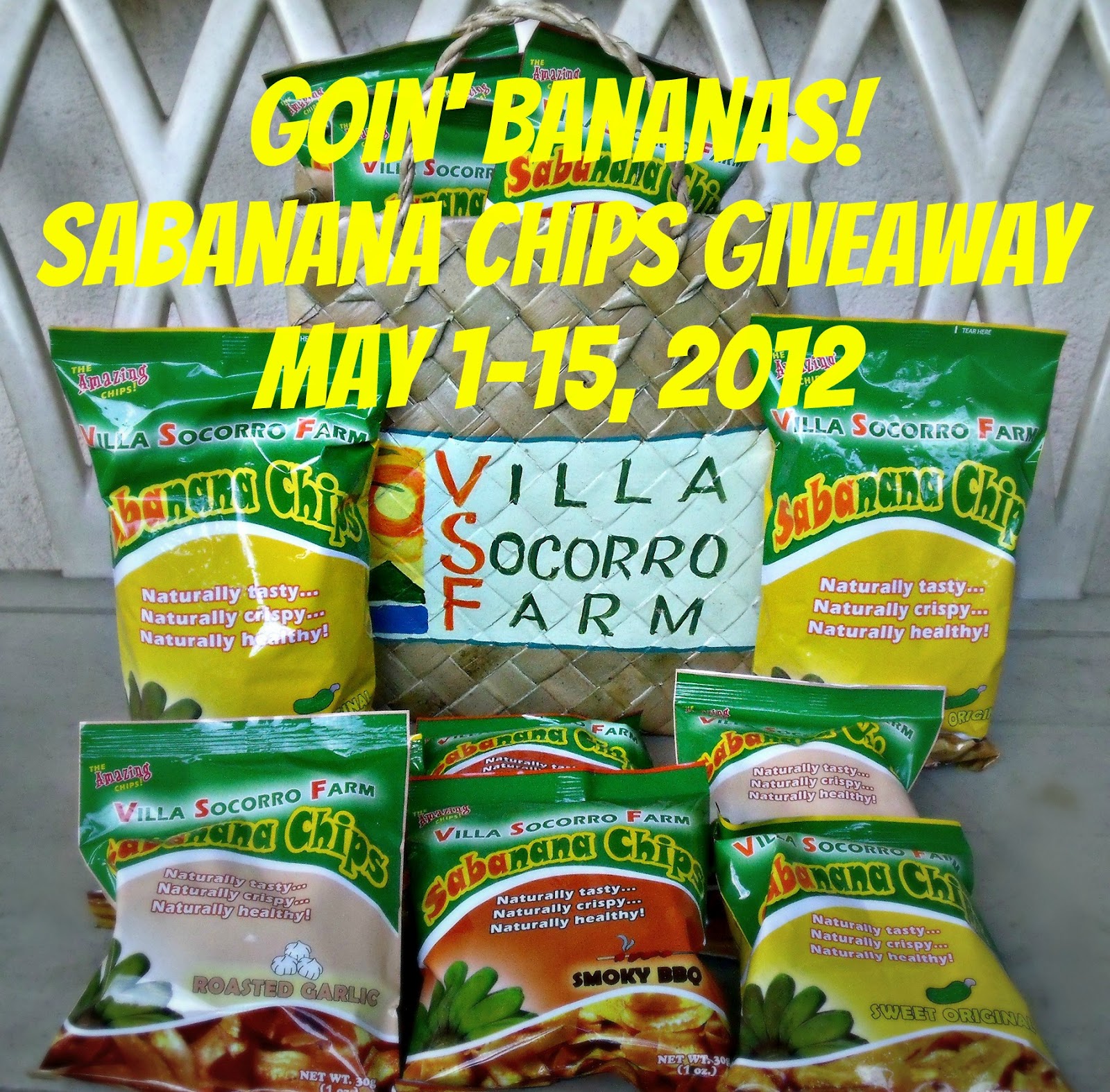 The Rebel Sweetheart.: Goin' Bananas | Sabanana Chips Giveaway (Open WW)!