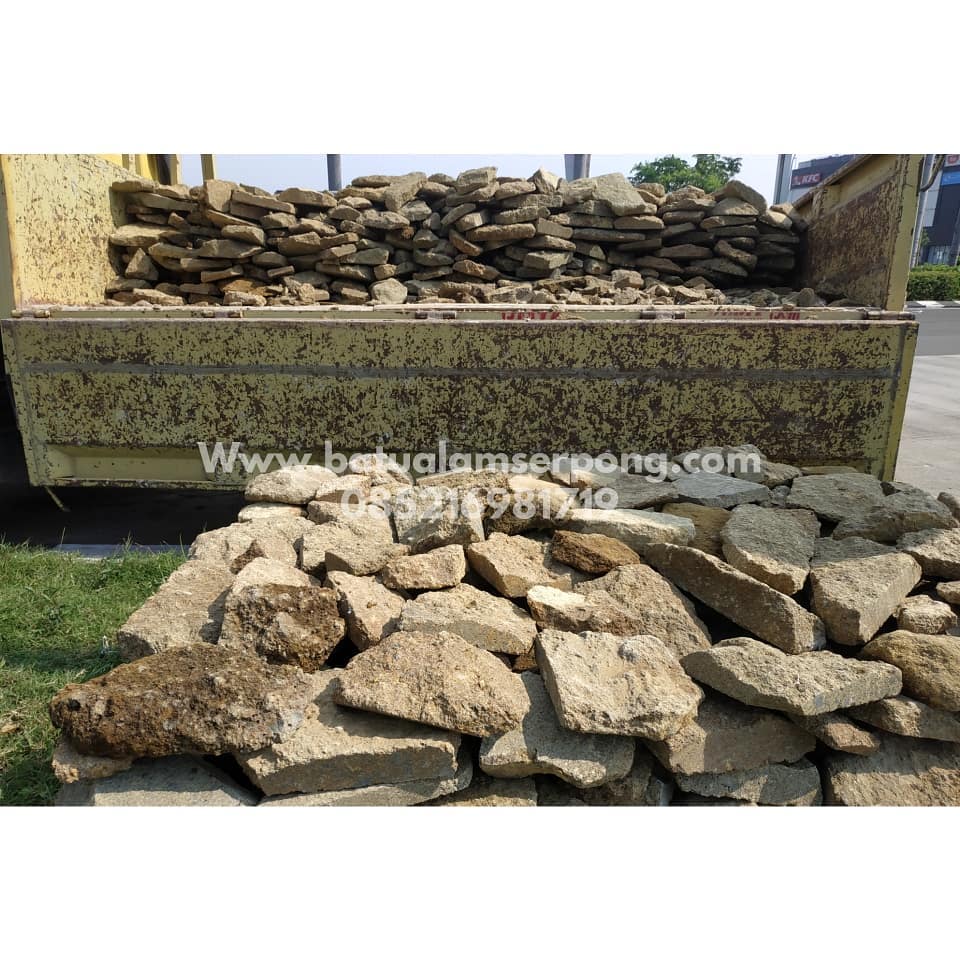 KUMPULAN FOTO PROYEK PEMASANGAN BATU ALAM UNTUK INSPIRASI - JUAL BATU ...