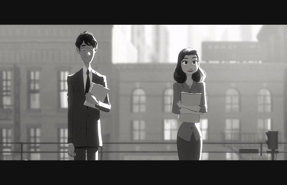 Ciudadano Noodles: Paperman... Cortometraje Disney Nominado al Oscar 2013.