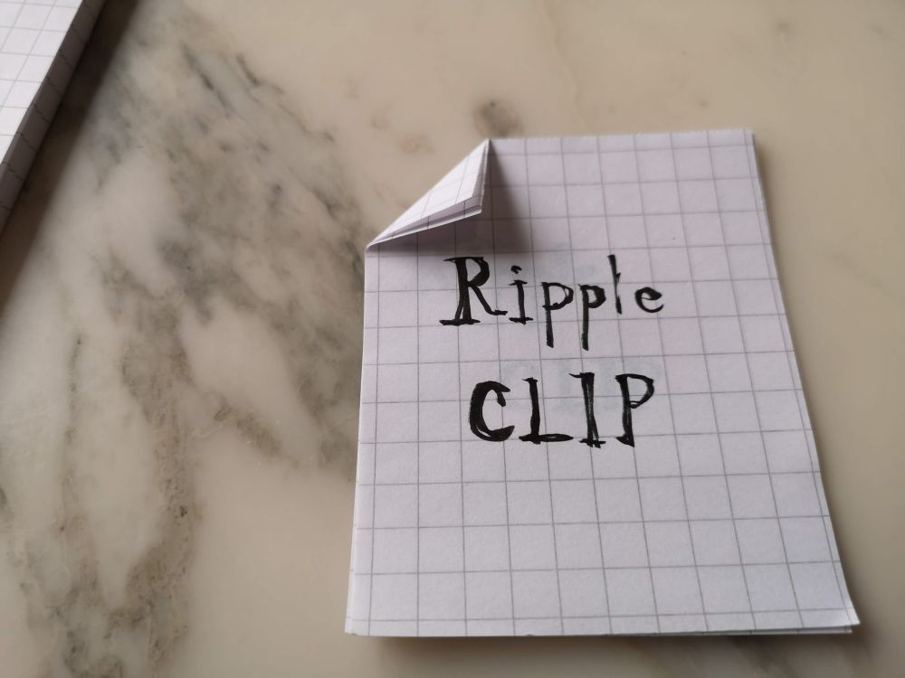 Ripple CLIP: For the First Time in 130 Years, Paper Clip Has Evolved