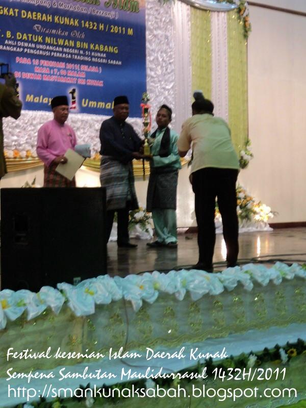 SMU Pekan Kunak Johan Pertandingan Sepanduk & Kompang Sempena Maulid ...