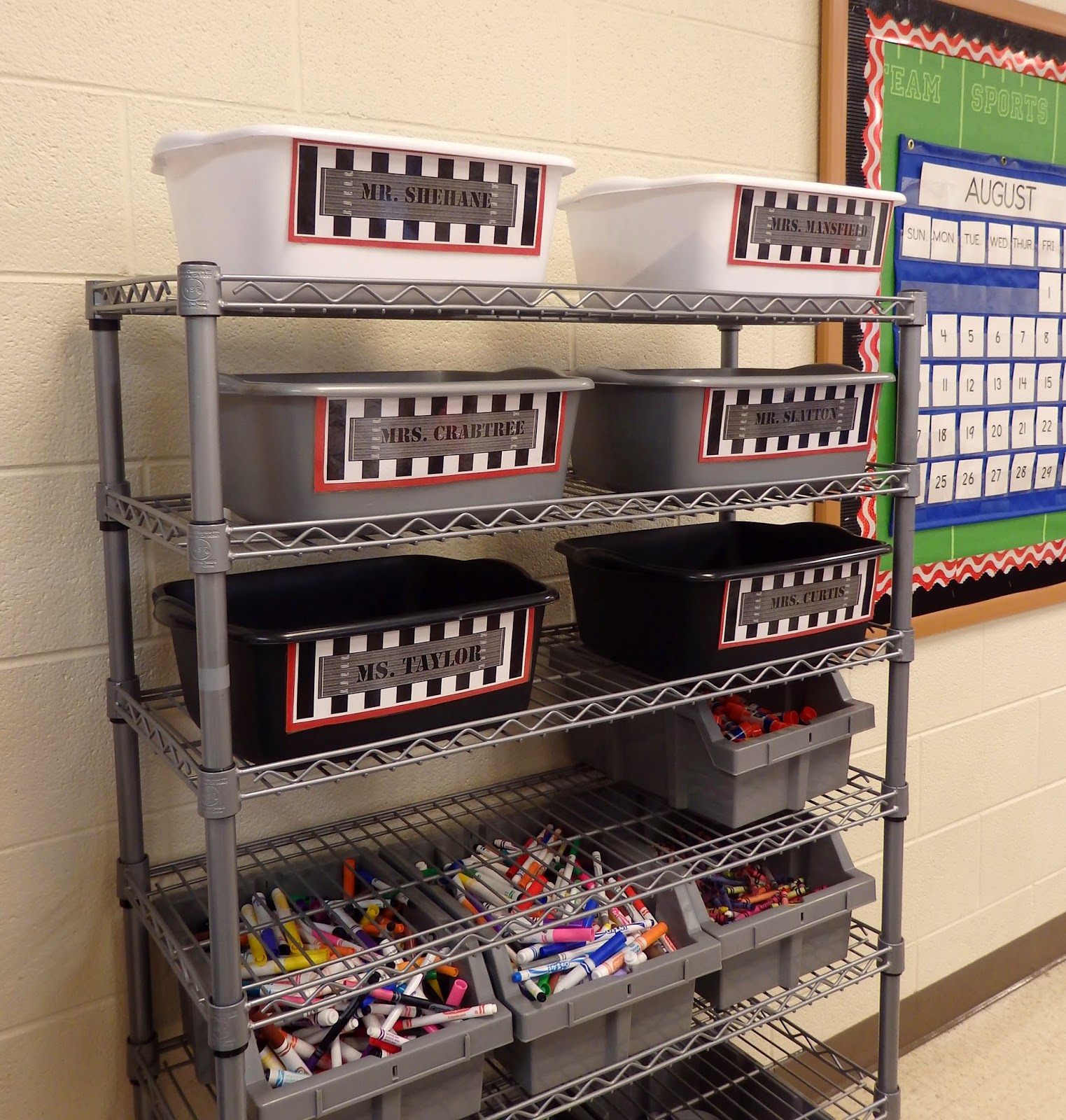 Sports Classroom Tour - Totally Teamwork!