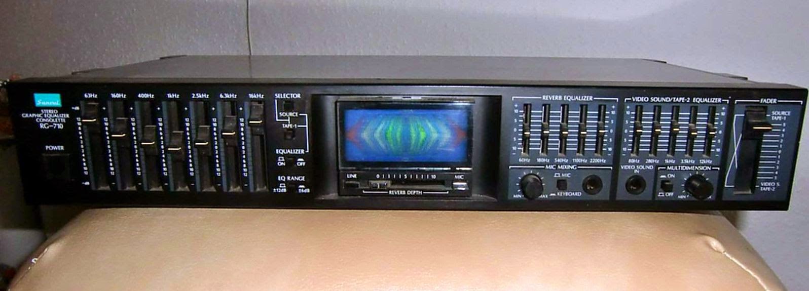 Sansui RG-710 - Graphic Equalizer | AudioBaza