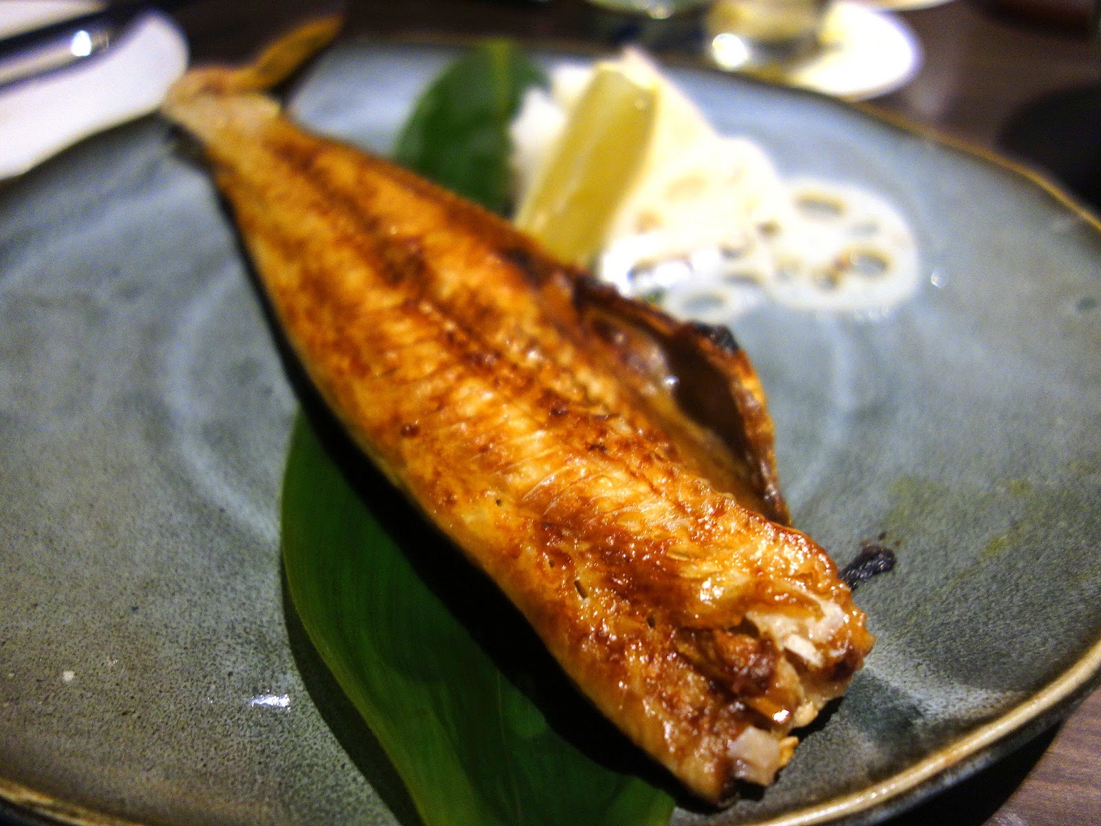 Hokke mackerel, marinated & air-dried right here, another treat for ...
