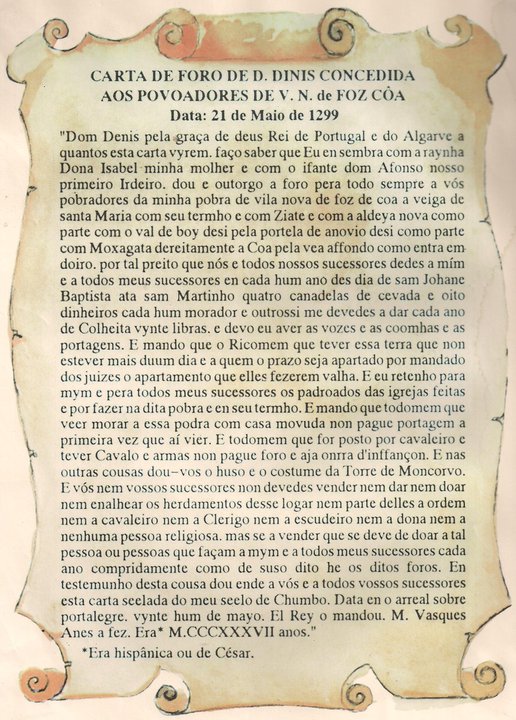 Comemorações do Feriado Municipal - 21 de Maio ~ Foz Côa Friends Associação