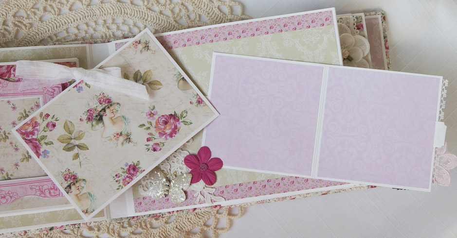 Terry's Scrapbooks: Craft and You Bellissima Rose Ladies Scrapbook Mini ...