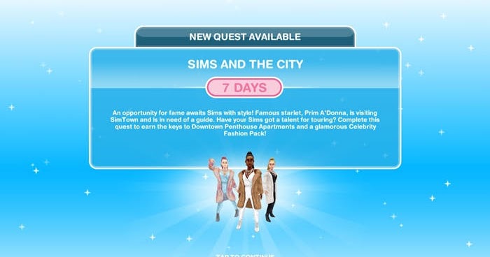 How to Complete Sims and the City Quest - FREEPLAY GUIDE