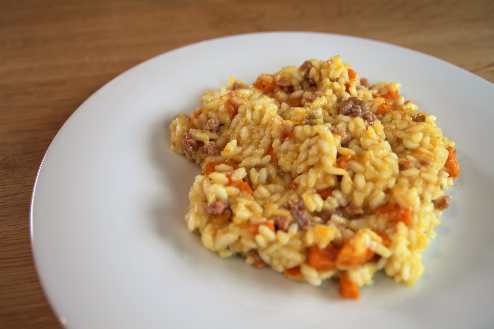 COOKING LIKE A STAR: Reis mit Kürbis und Wurst