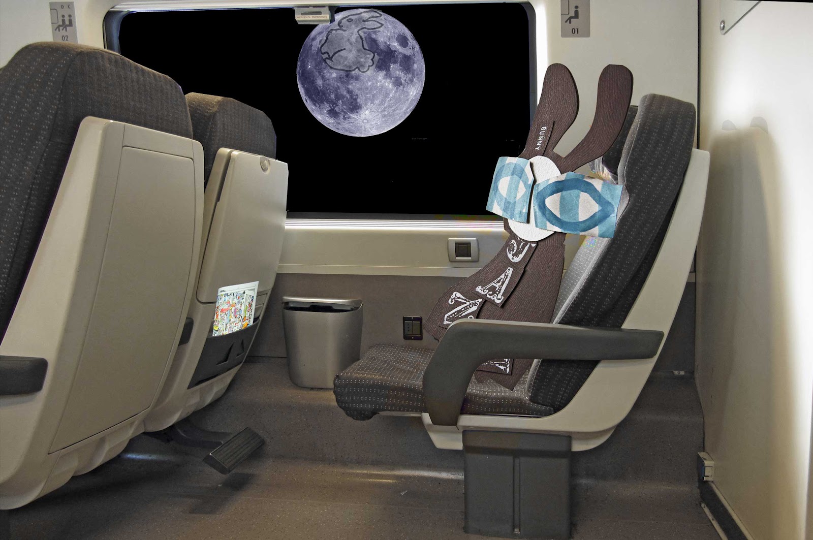 Follow the Wabbit: 8.The Wabbit speaks to the Rabbit Goddess in the Moon