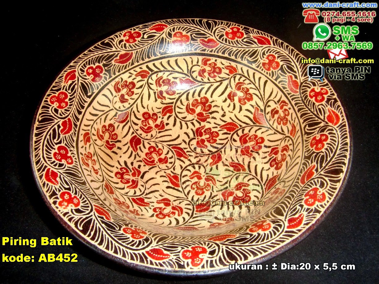 Piring Batik | Souvenir Pernikahan