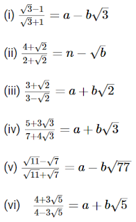 R.D. Sharma Solutions Class 9th: Ch 3 Rationalisation Exercise 3.2