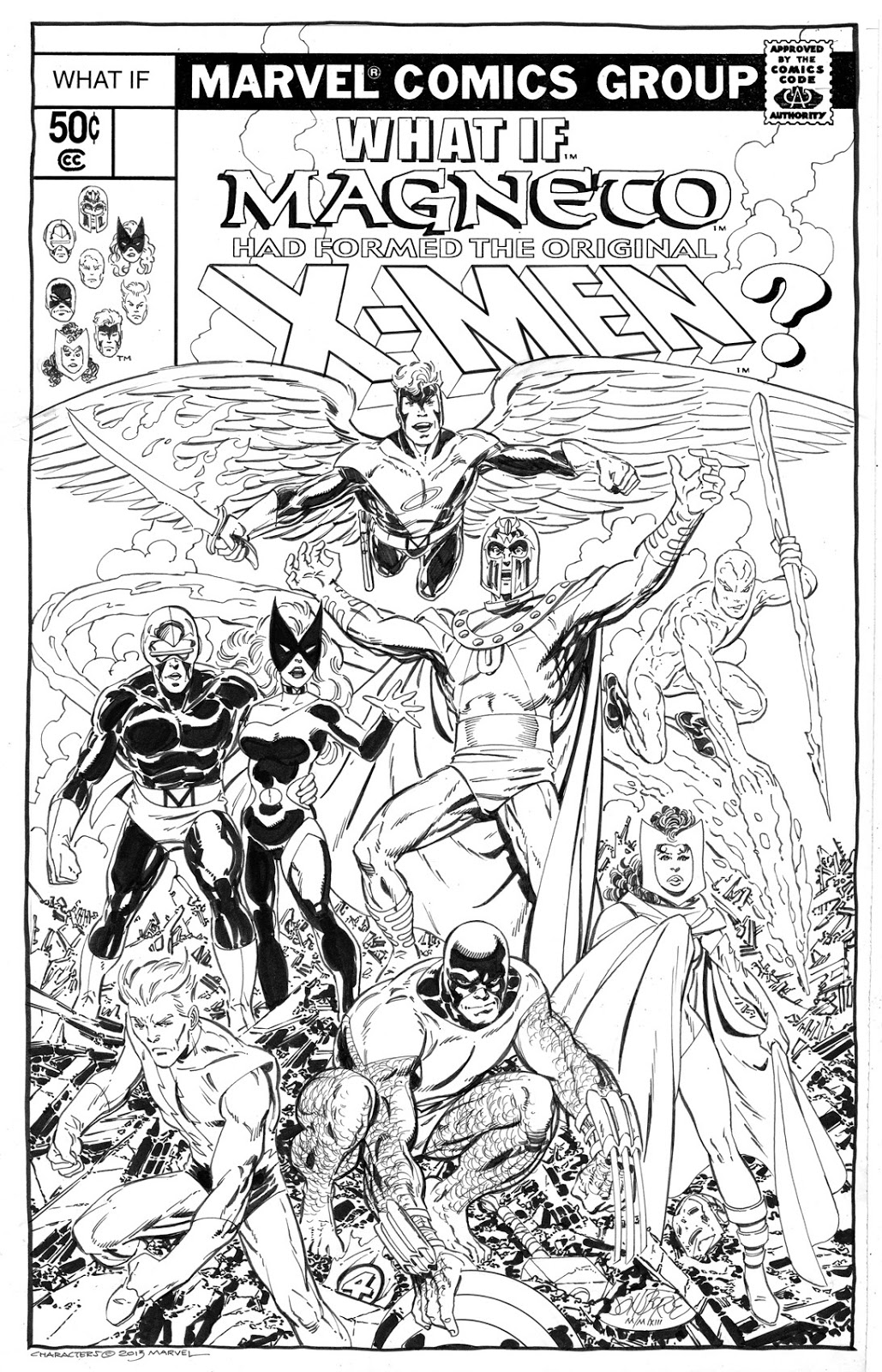 The Unpublished X-Men: What If Magneto Formed The X-Men?