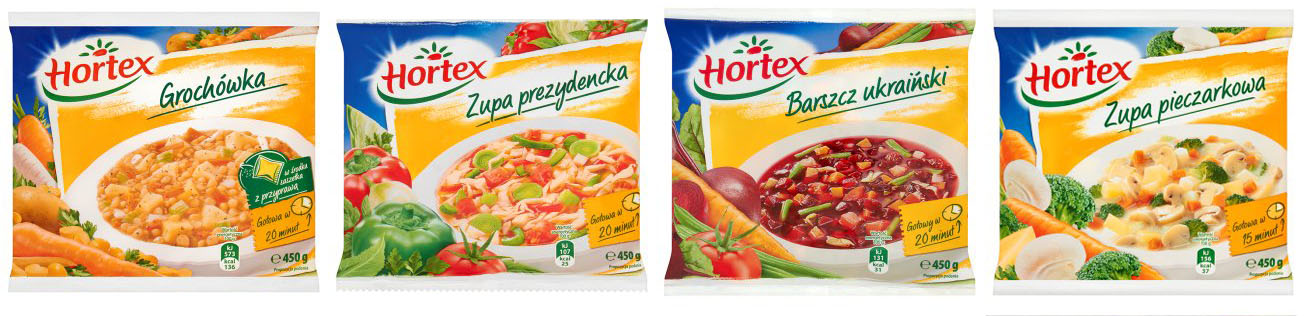 SMACZNE I WEGAŃSKIE: ZUPY MROŻONKI Hortex