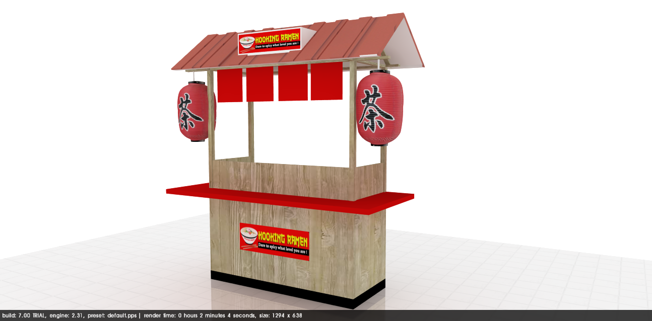Booth mie Ramen - Khoirul Booth