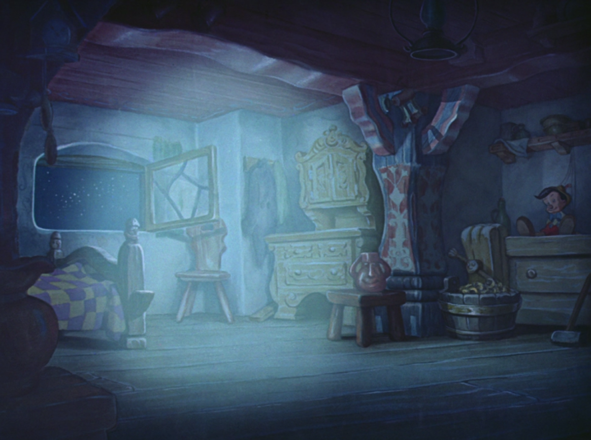 Living Lines Library: Pinocchio (1940) - Backgrounds