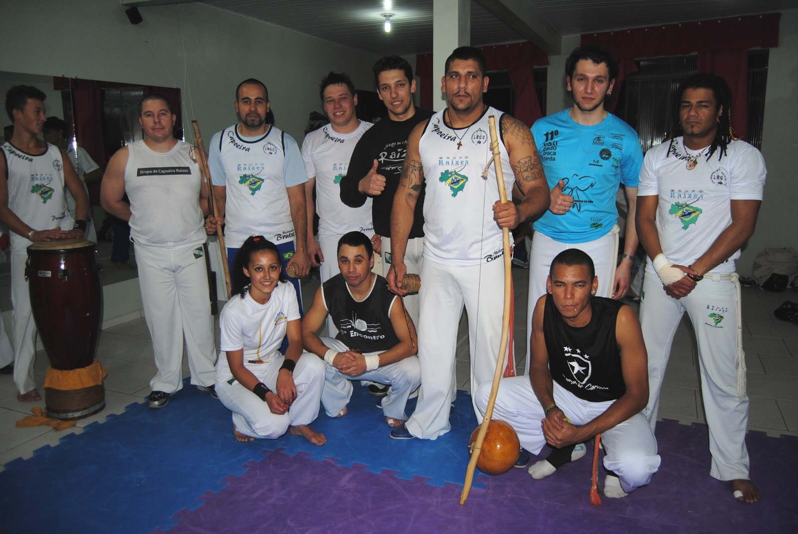 RODA DE CAPOEIRA DO GRUPO RAÍZES EM COLOMBO! MESTRE BRUTUS! | BLOG ...