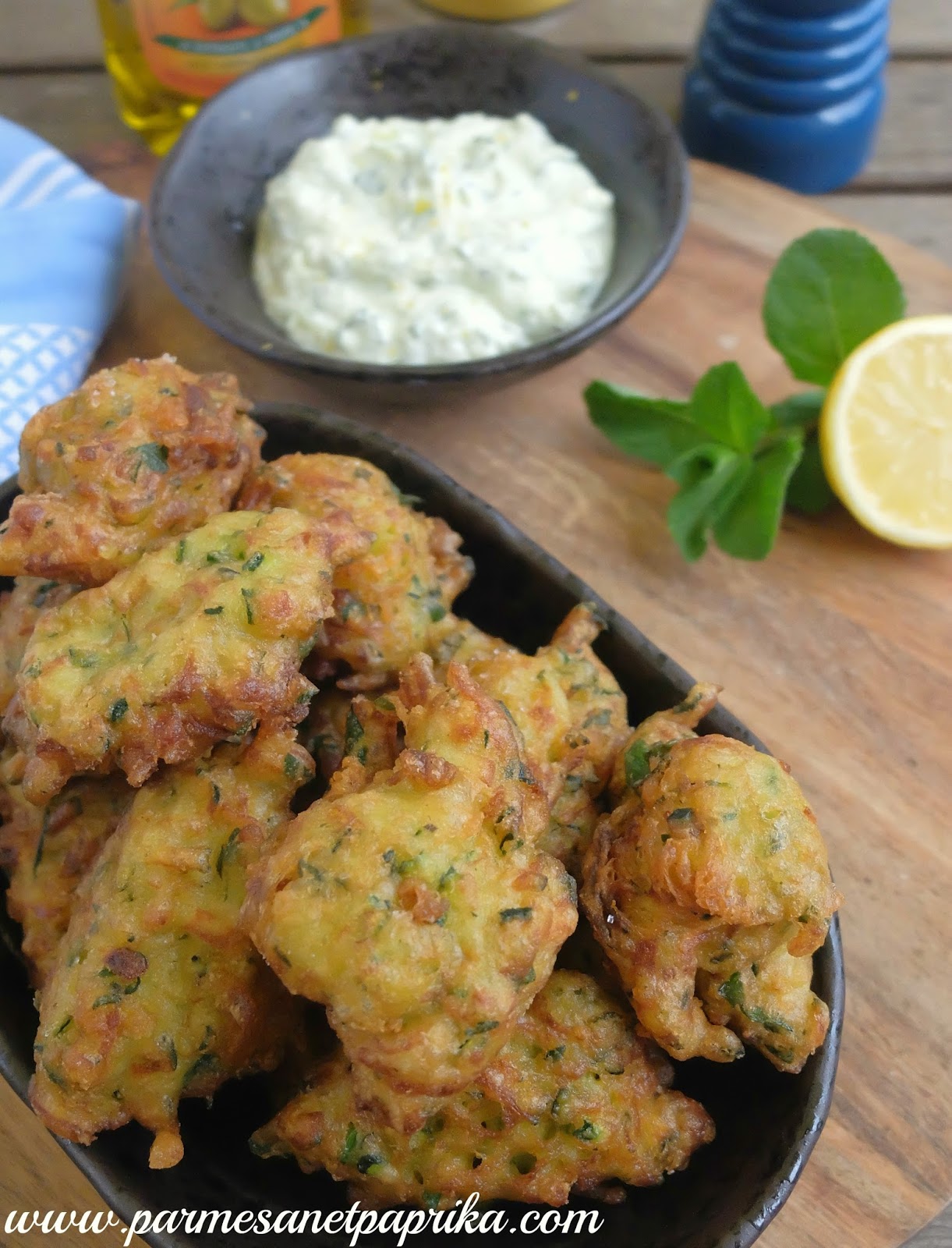 Parmesan et Paprika: Beignets de Courgettes à la Turque, recette de ...