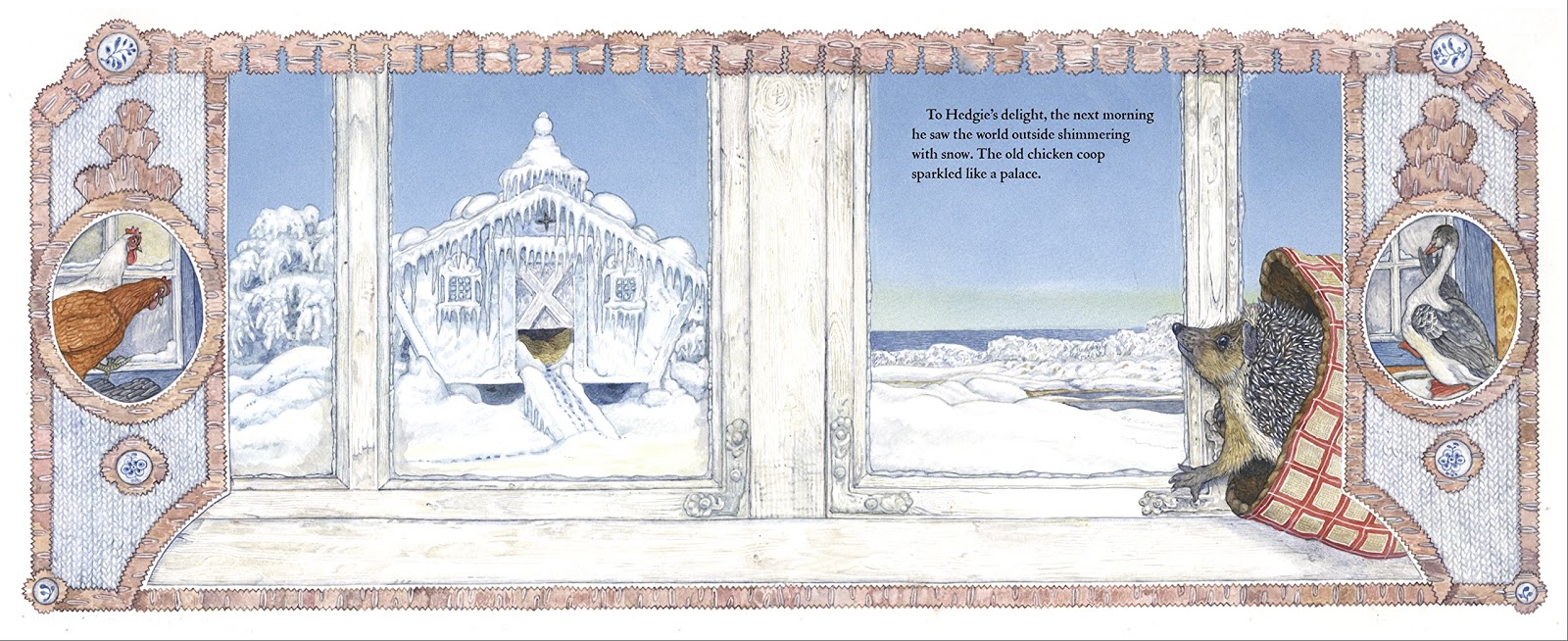 The Snowy Nap (a new Jan Brett book featuring Hedgie!) | Mrs. Bremer's ...