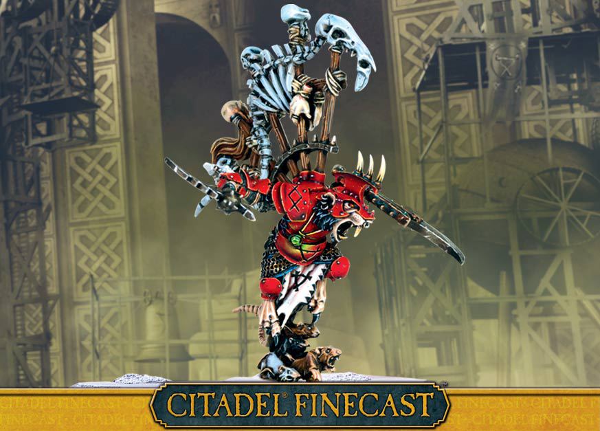 The Chattering Horde: Queek Headtaker finished!