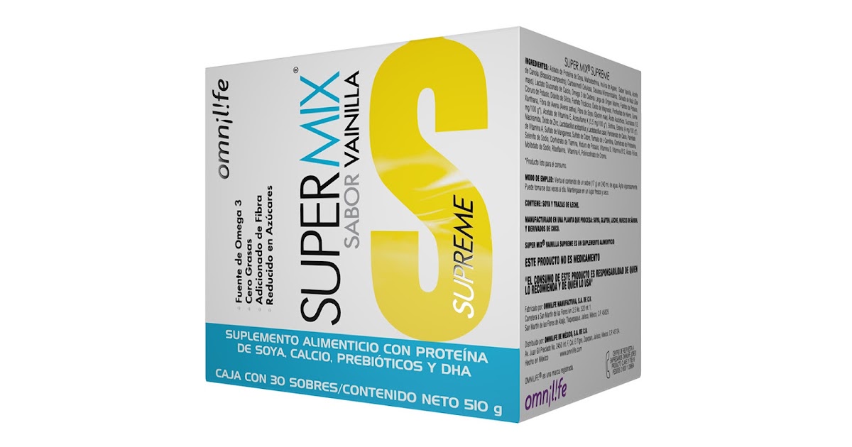 Omnilife Olmeca: SUPER MIX VAINILLA