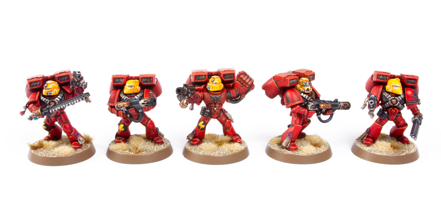 Showcase: Blood Angels Assault Marines - Tale of Painters